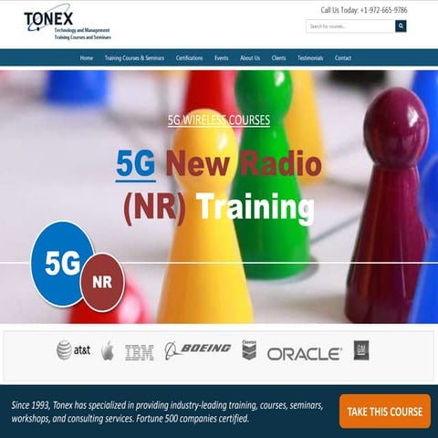 5G NR Training, 5G New Radio (NR) 2019 | PPTX