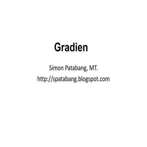 5 gradien | PDF