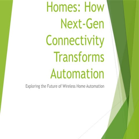 Most Trusted Home Automation Company in India- Jasmine Smart Homes | PPTX