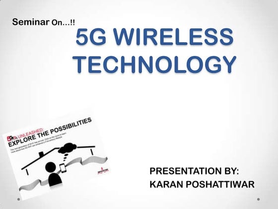 5G Technology | PPTX