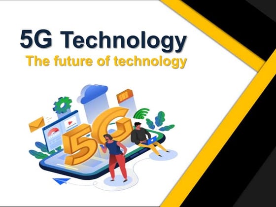 "Unlocking the Future: Exploring the Power of 5G Technology" | PPT