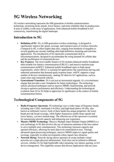 5G future scope | PPTX