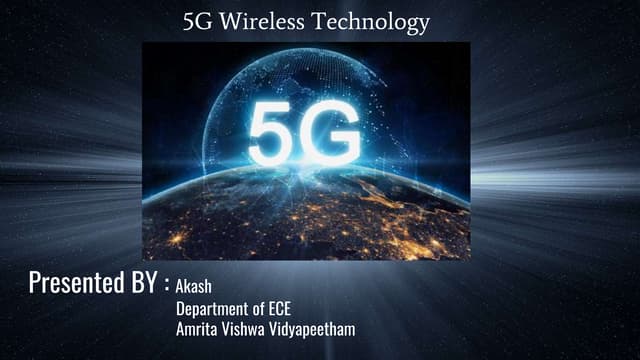 Advantages of 5G.pdf | Computer Networking | Computing
