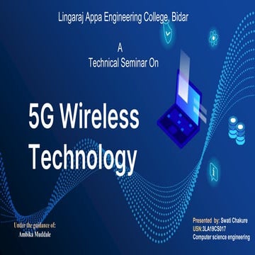 5G Wireless Technology.pptx............. | PPTX