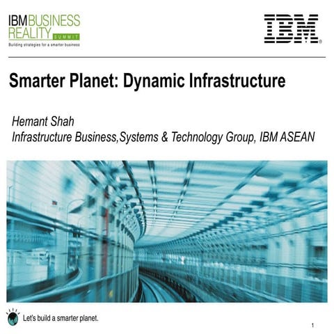 Smarter Planet: Dynamic Infrastructure | PPT