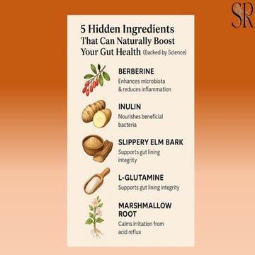5 Hidden Ingredients That Can Naturally Boost Your Gut Health (Backed ...