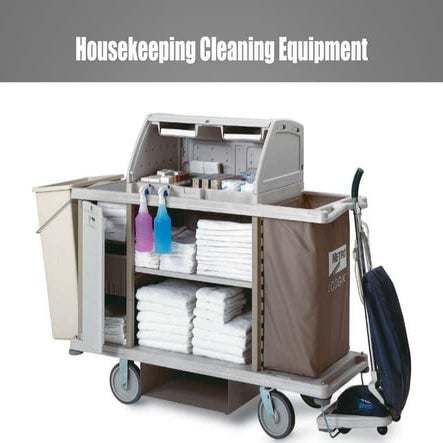 Housekeeping Tools and Equipment | PPTX