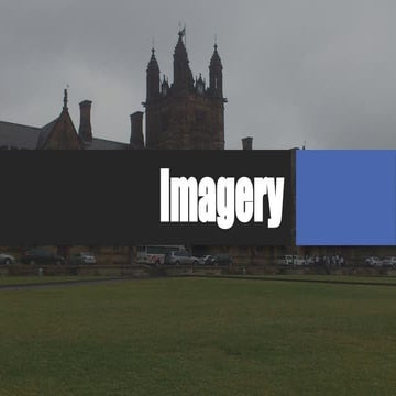 Poetic devices: imagery and the five senses | ODP