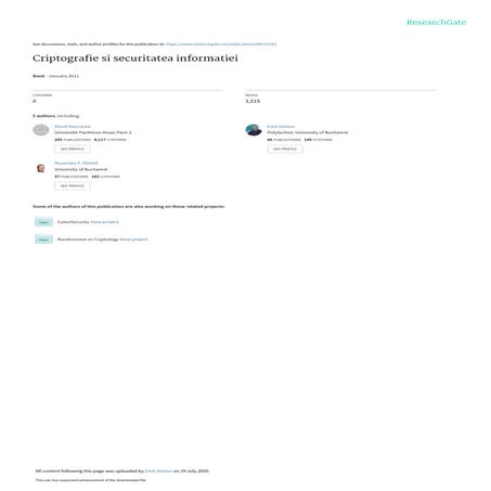5 information securityandcryptology.applications | PDF