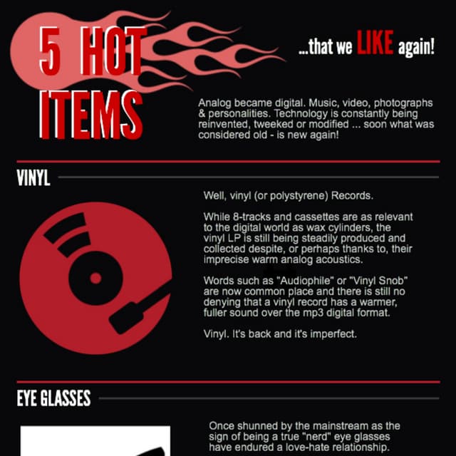INFOGRAPHIC - 5 HOT items that we like again! | PDF