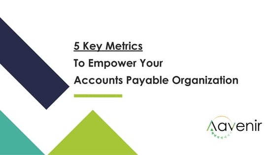 The Accounts Payable Process | PPT