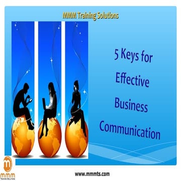 5 Keys for Powerful Communication | PPT
