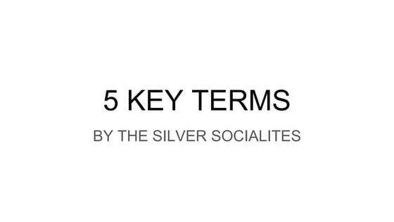 Ch 1 key terms | PPTX