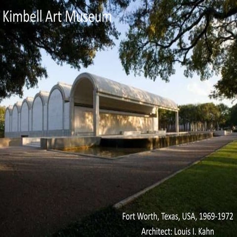 5 kimbell art museum | PPTX