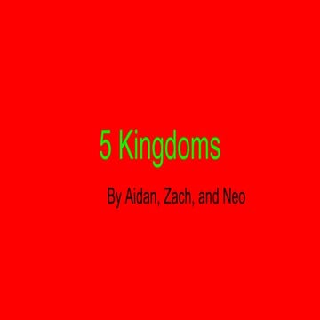 5 kingdoms (1) | PPTX