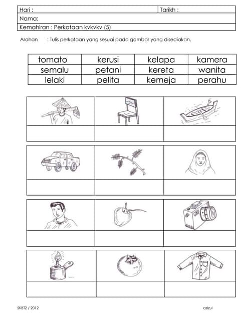 Lembaran kerja kem11 kv+kvk | DOCX