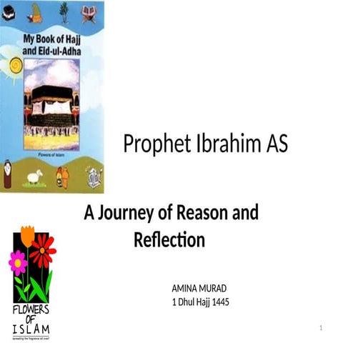 The Story of Allah's friend - Ibrahim (AS) | PPTX