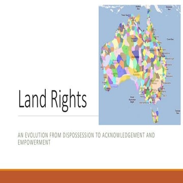 Land Rights 2015 | PPTX