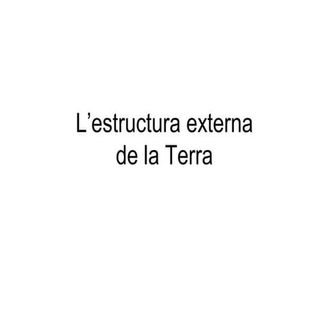 5 l’estructura externa | PPT