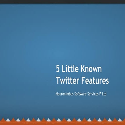 Little Known Google+ Features | PPTX