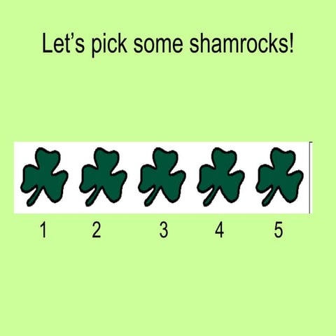 5 Little Shamrocks | PPT