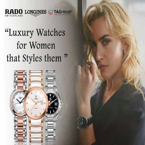 5 luxury watches for women that styles them | PPTX