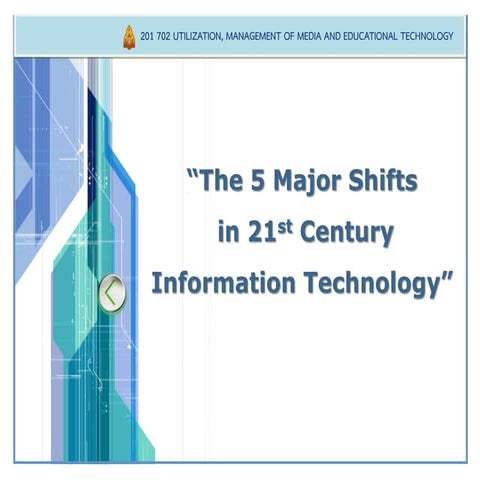 5 major shifts | PDF