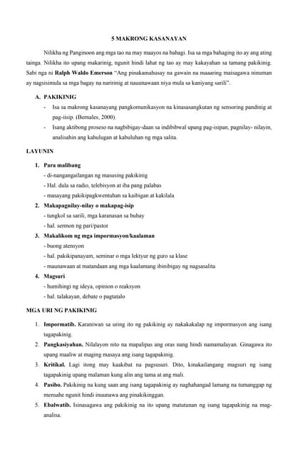 Mga Dapat Tandaan sa Mabisang Pagsasalita at Mahusay na Pagtatalumpati ...