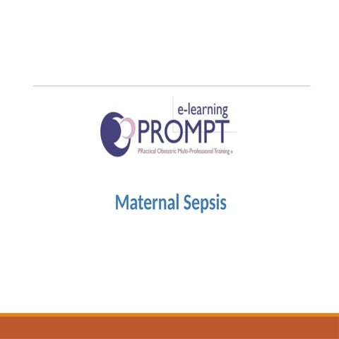 maternal sepsis,obstetric Emergency, Management.pptx