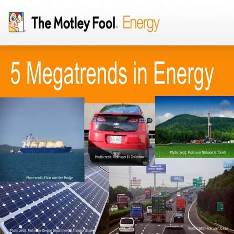 5 Megatrends in Energy | PPTX