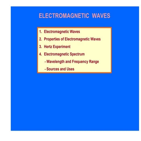 5m electromagnetic waves | PPT