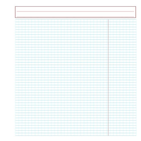 Graph and filler paper for math and science homework | PDF