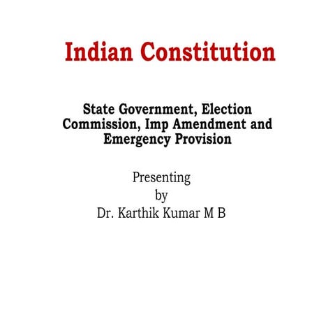 5_Module 5_State Government_Election Commission.p | PDF