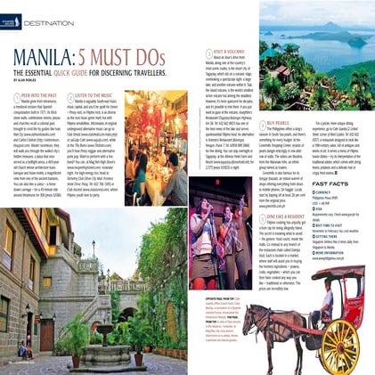 Manila: Five Must Dos | PDF
