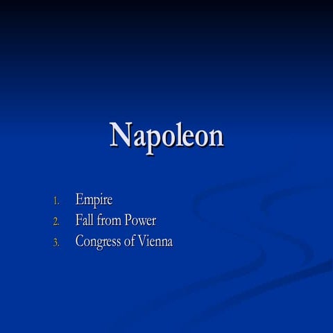 5.Napoleon Rise And Fall | PPT