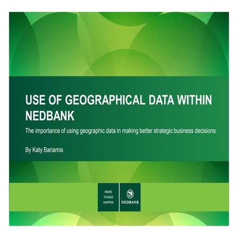 GIS in Banking | PPTX