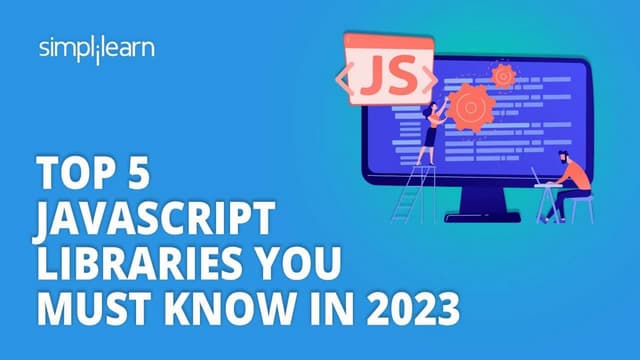 Top 5 Javascript Libraries You Must Know In 2023 Javascript Libraries 4772