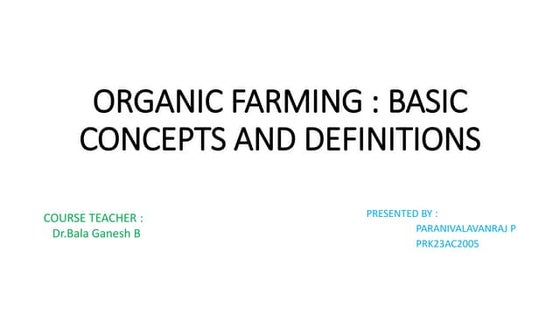 Agricultural-Practices-in-Crop-Production.pptx | Agriculture | Industries