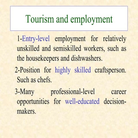 Economic impacts of tourism.ppt