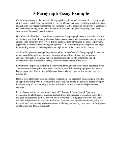 Paragraph structure | PDF