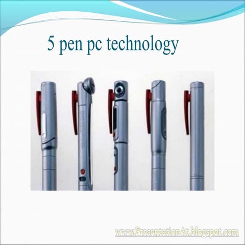 5pc pen technology | PPT