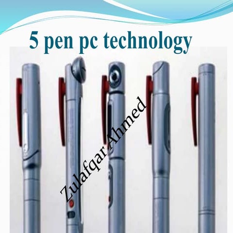 5 PEN TECHNOLOGY SLIDES | PPT