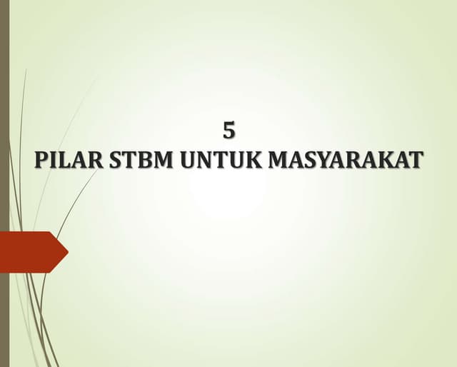 Materi penyuluhan-stbm-editan | PPTX