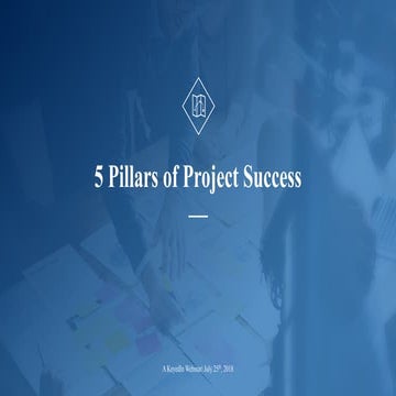 5 Pillars of Project Success | PDF