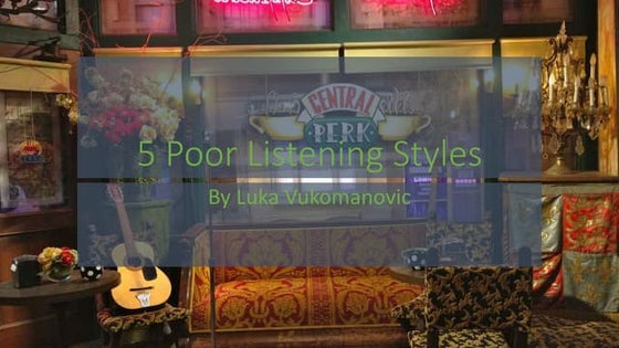 The five listening styles 1 (1) | PPT