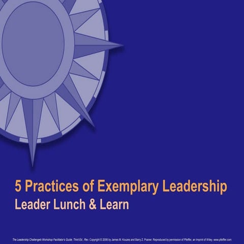5 practices of exemplary leadership | PPT