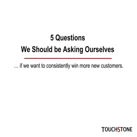 5 Questions | PPT