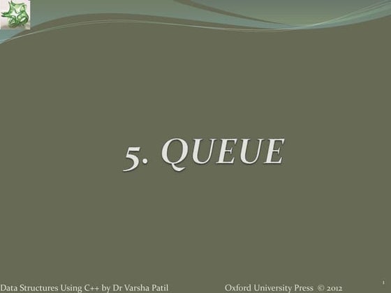 Presentation On Queue Pptx Programming Languages Computing