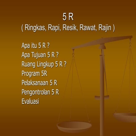 5 R DI TEMPAT KERJA | PDF