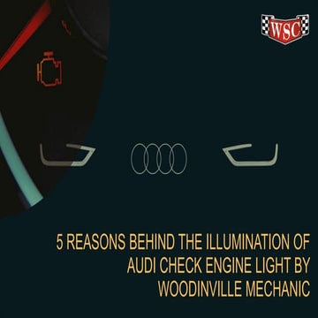 Here's Why Malfunction Indicator Lamp Comes On In Your Audi A5.pptx